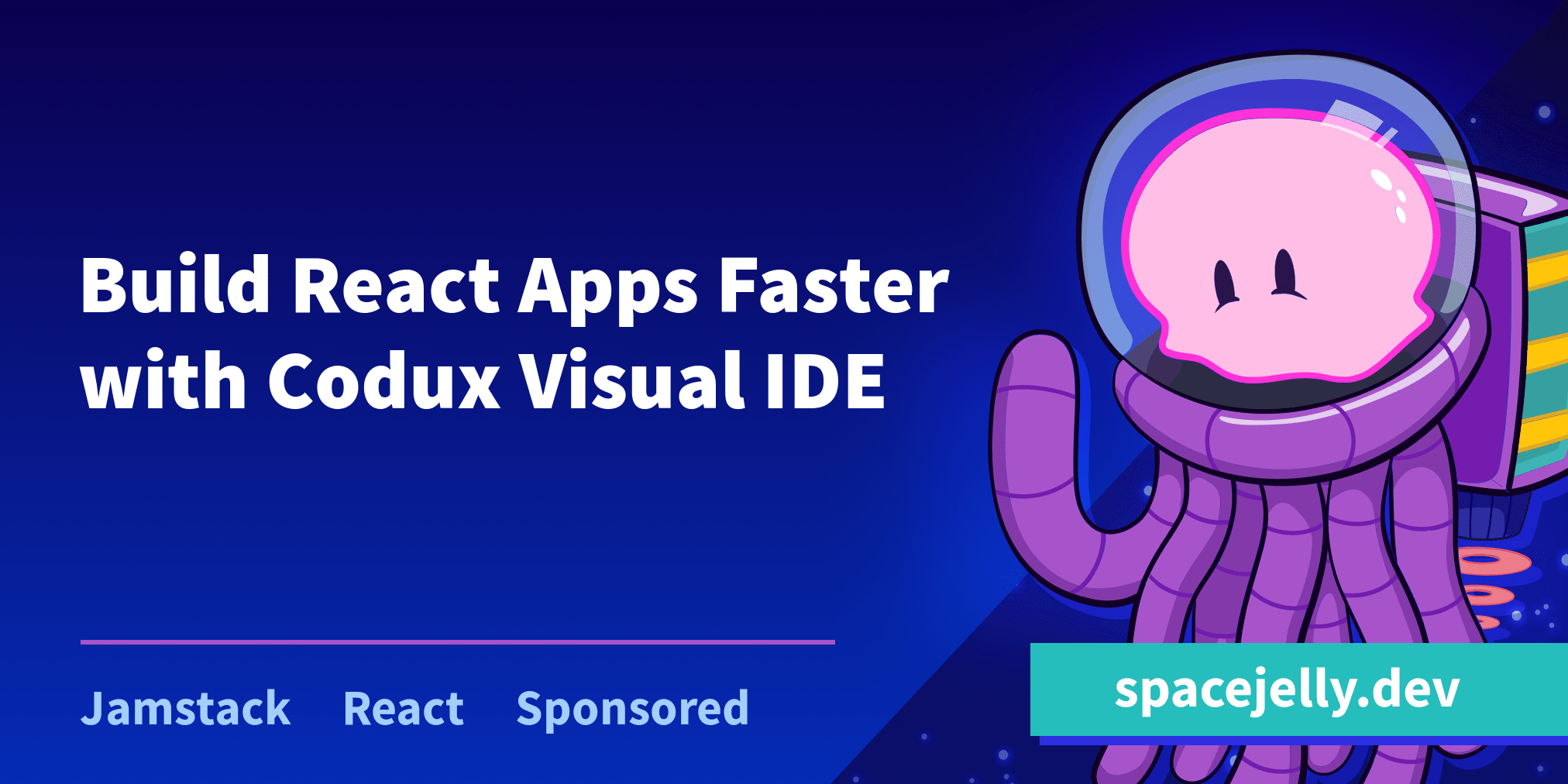 How to Build React Apps Faster with Codux Visual IDE - Space Jelly